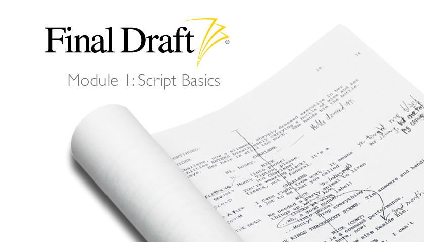 Final Draft - Script Basics | Accuskills